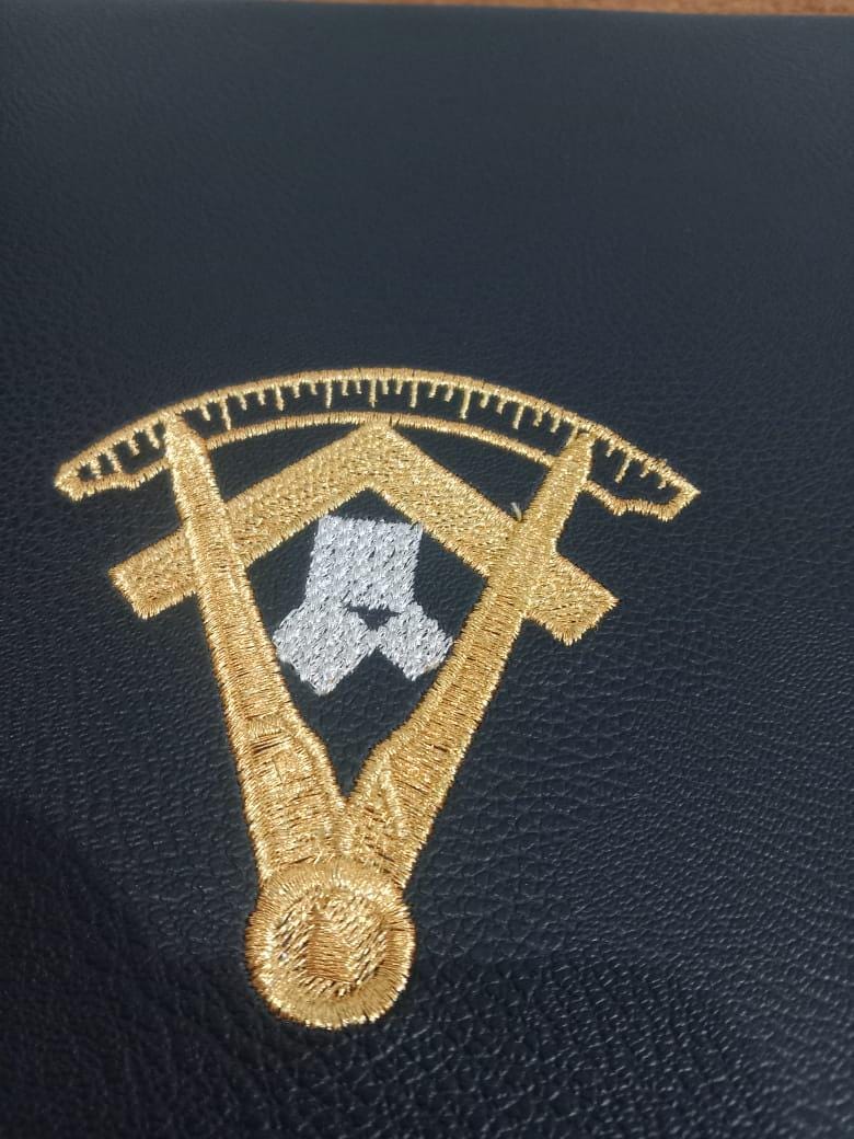 Masonic Regalia Apron Hard Case – Leather Carry Case for MM / WM Mason ...