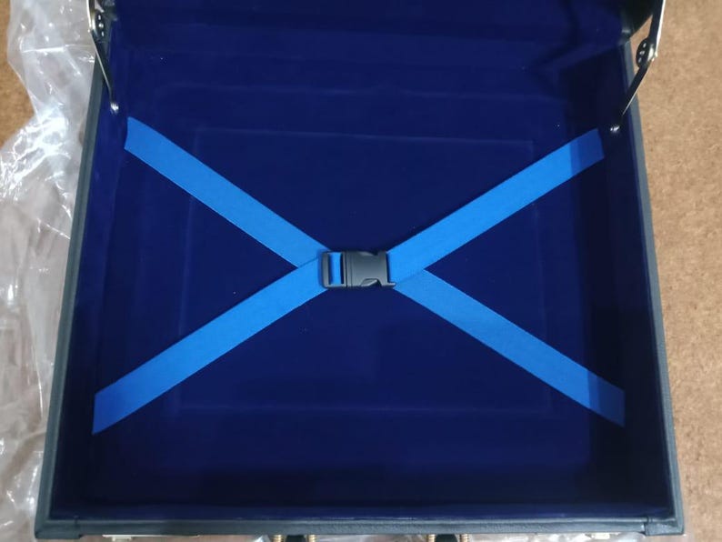 Masonic Regalia Apron Hard Case – Leather Carry Case for MM / WM Mason ...