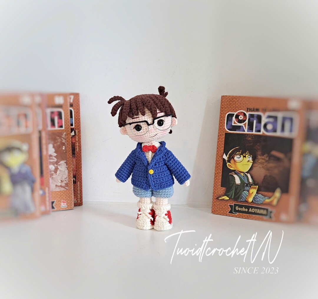 Detective Conan Crochet English Pattern - Etsy