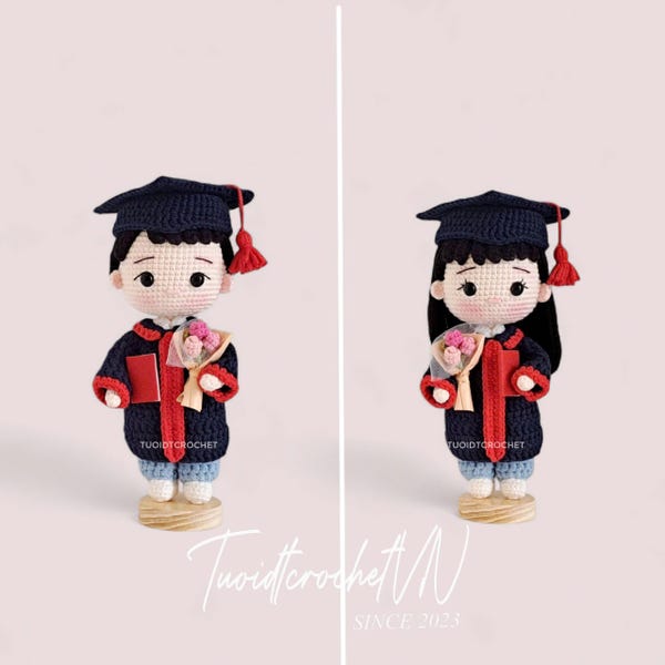Girl Graduation Dolls - Etsy UK