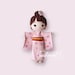 Japanese Doll Douple Crochet Pattern, Kimono Dolls Amigurumi Pattern ...