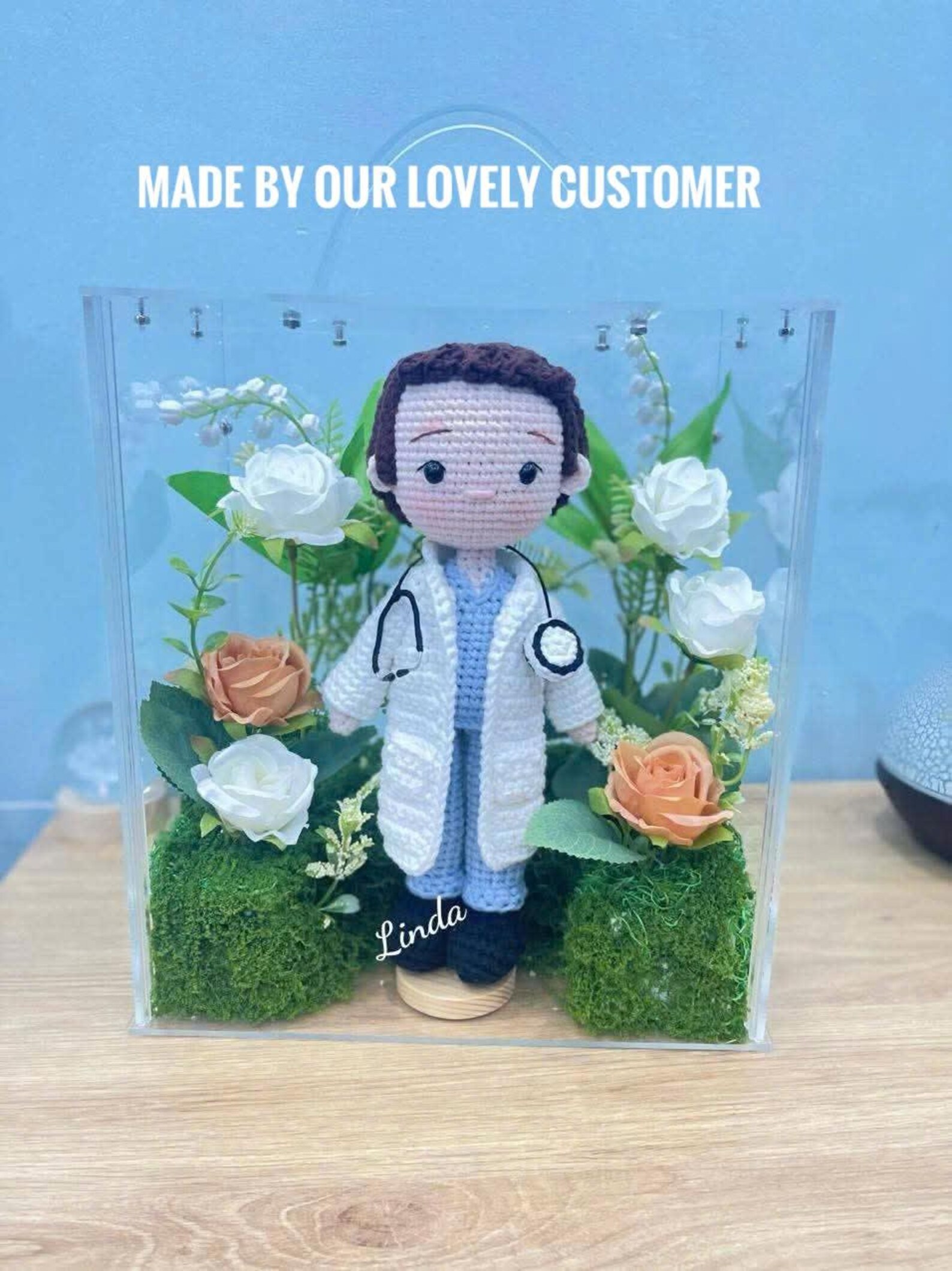 Doctor Amigurumi Crochet Pattern: Medical Staff Gift (PDF in English ...