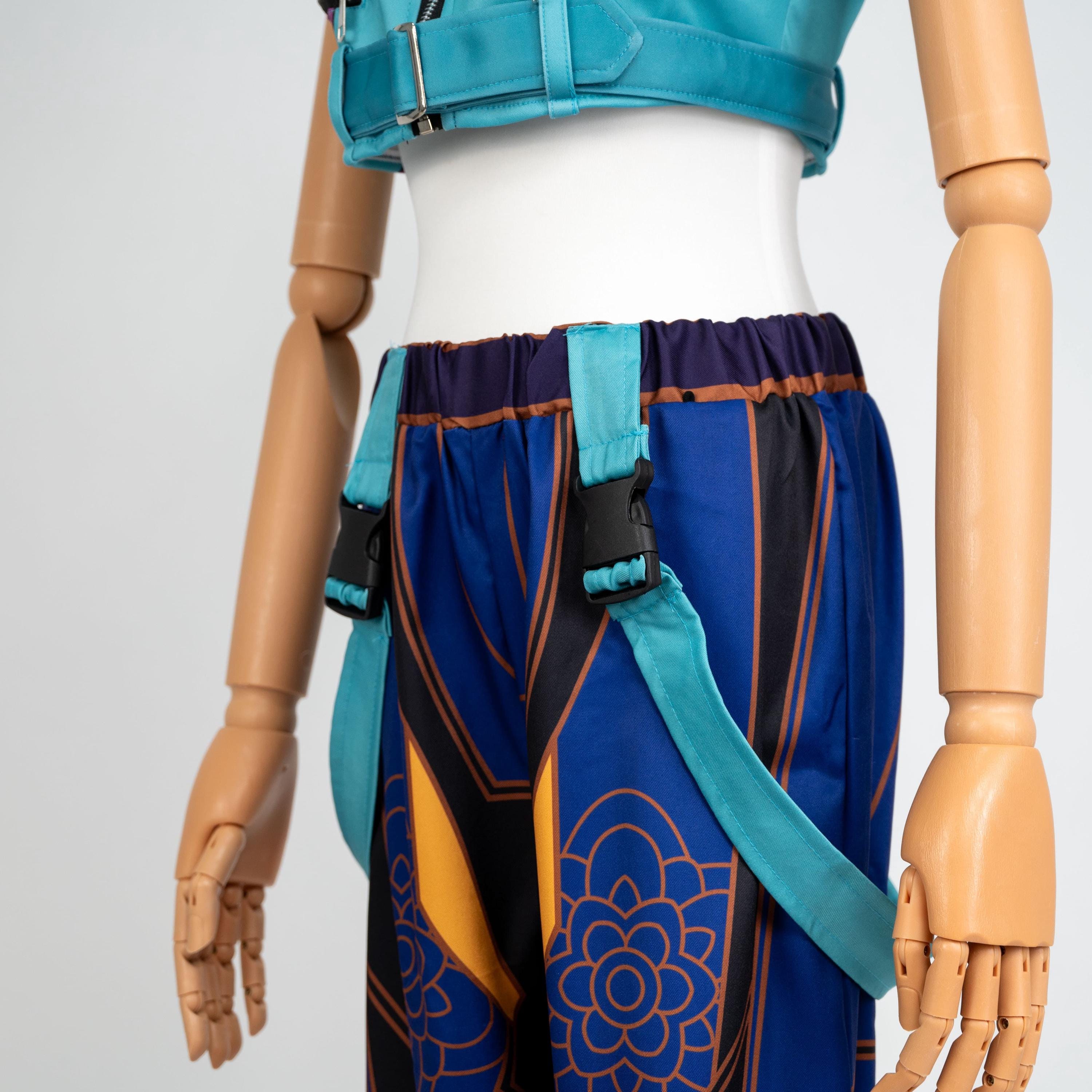 Dark Fantasy Idol Stage Costume Set Women Performance Outfit Crop Top ...