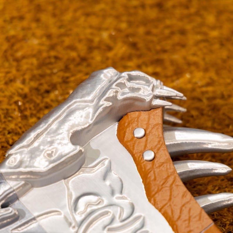 Tribal Warrior Battle Axe Replica 3D Printed Fantasy Weapon Cosplay ...