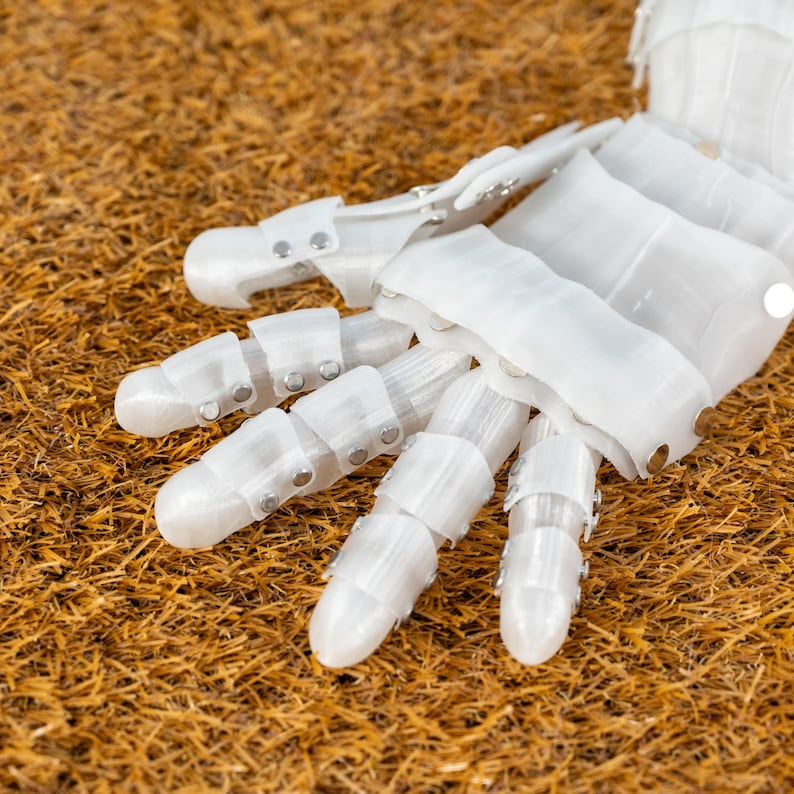 Cyberpunk Mechanical Gauntlet Arm Glove 3D Printed Sci Fi Robot Hand ...