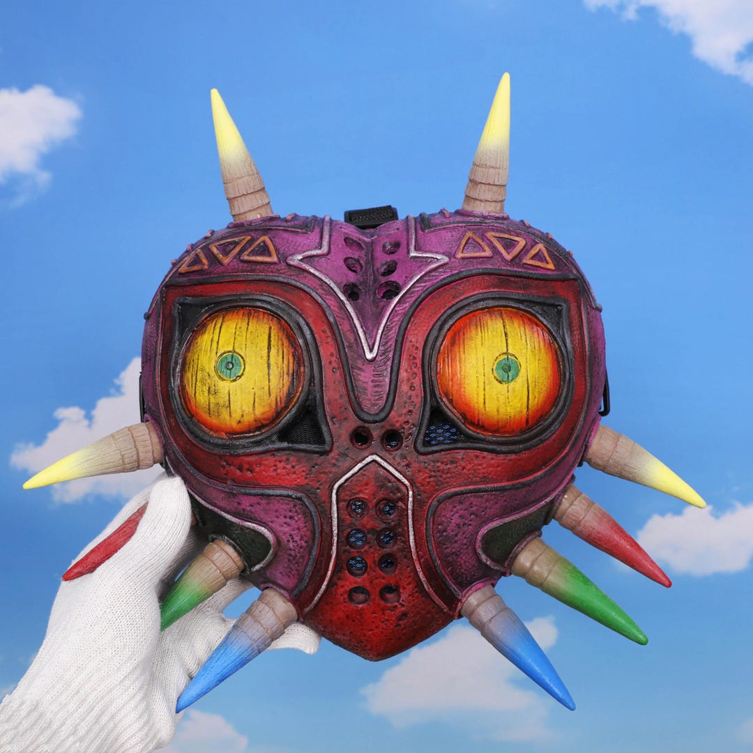 Majora’s Mask Zelda Cosplay Prop BOTW TOTK Gamer Gift Halloween Costume ...
