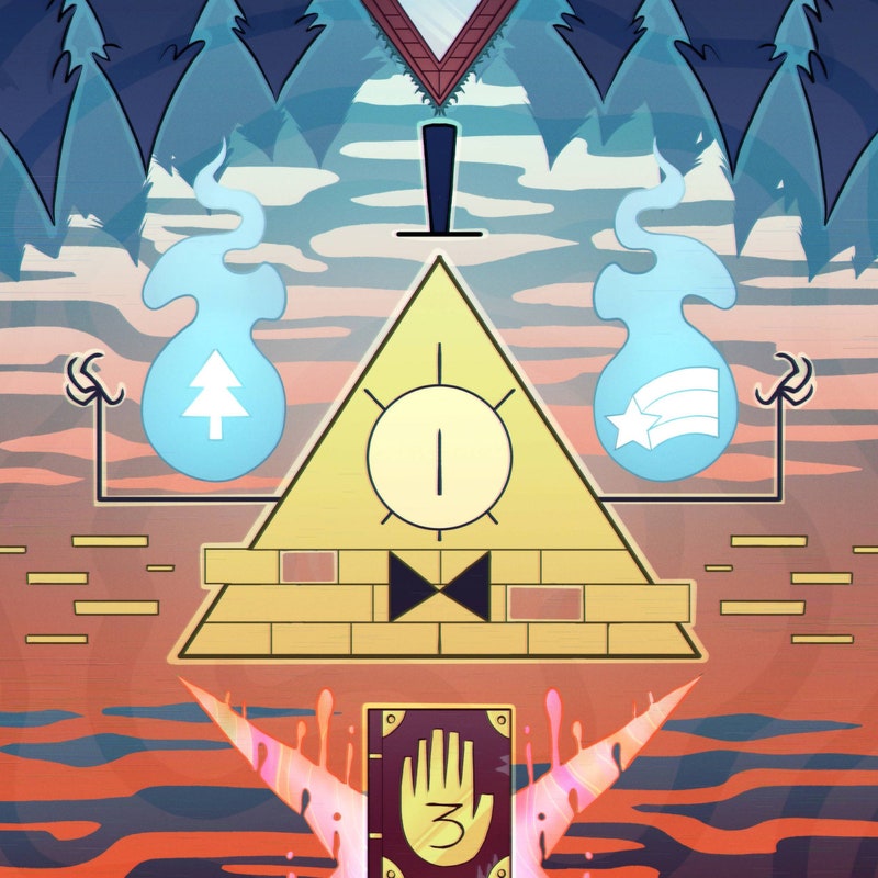 Bill Cipher - Etsy