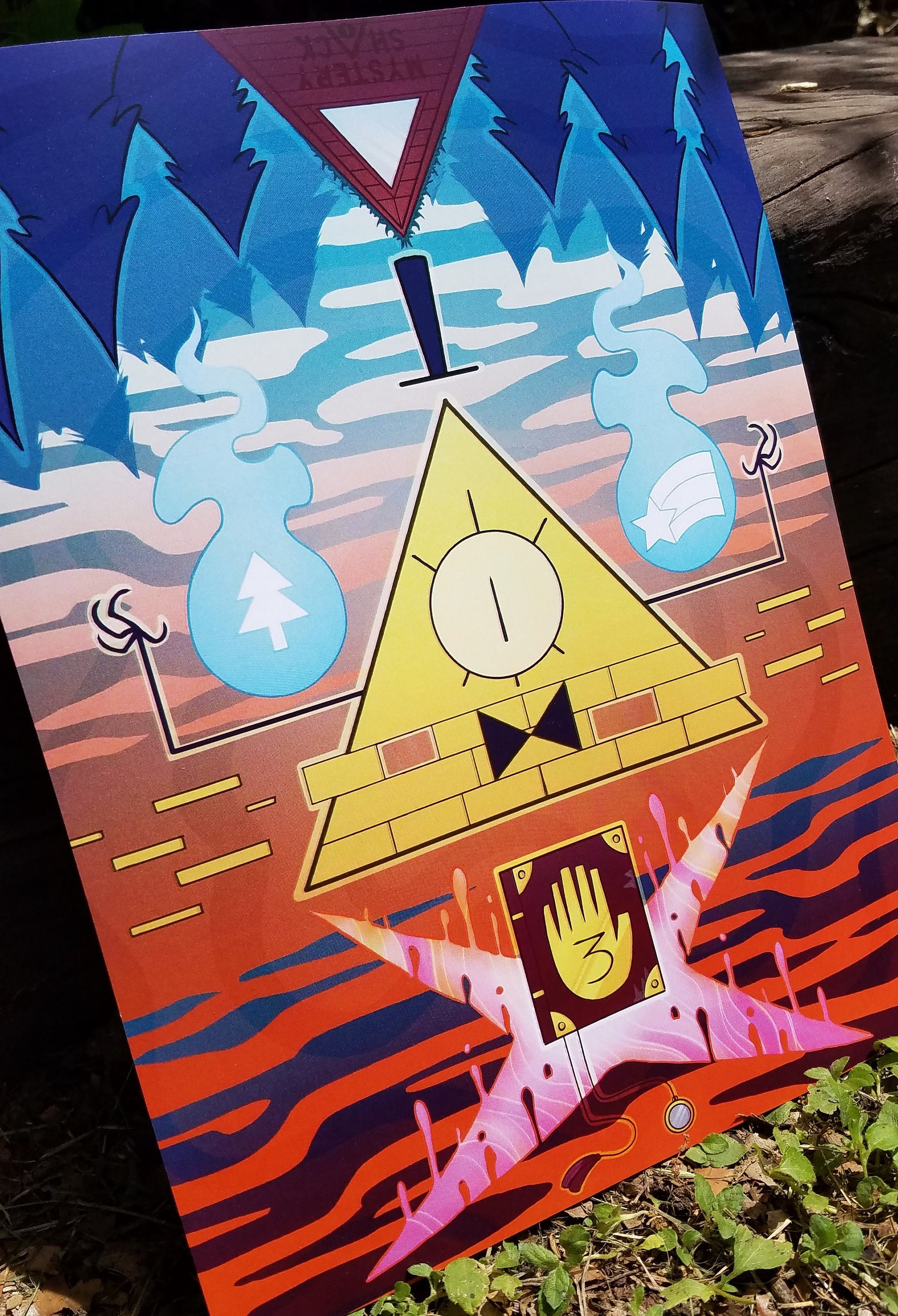 Beast With One Eye -- Bill Cipher Art Print - Etsy