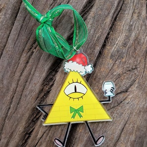 Gravity Falls Bill Cipher Christmas Ornament - Etsy