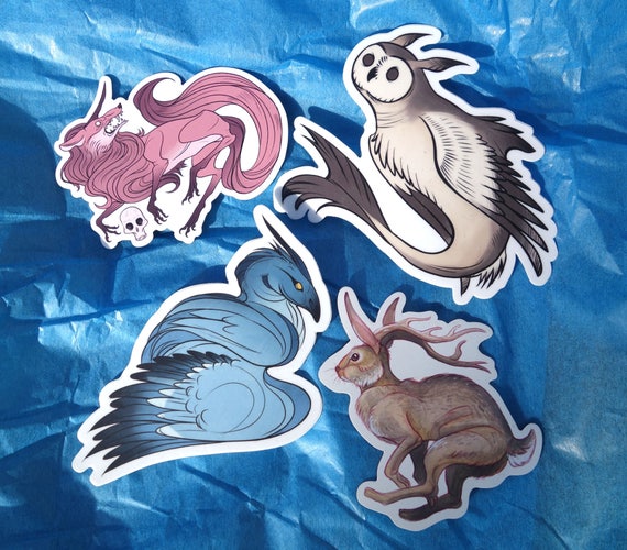 MIX & MATCH Any 4 Vinyl Stickers or Magnets - Etsy
