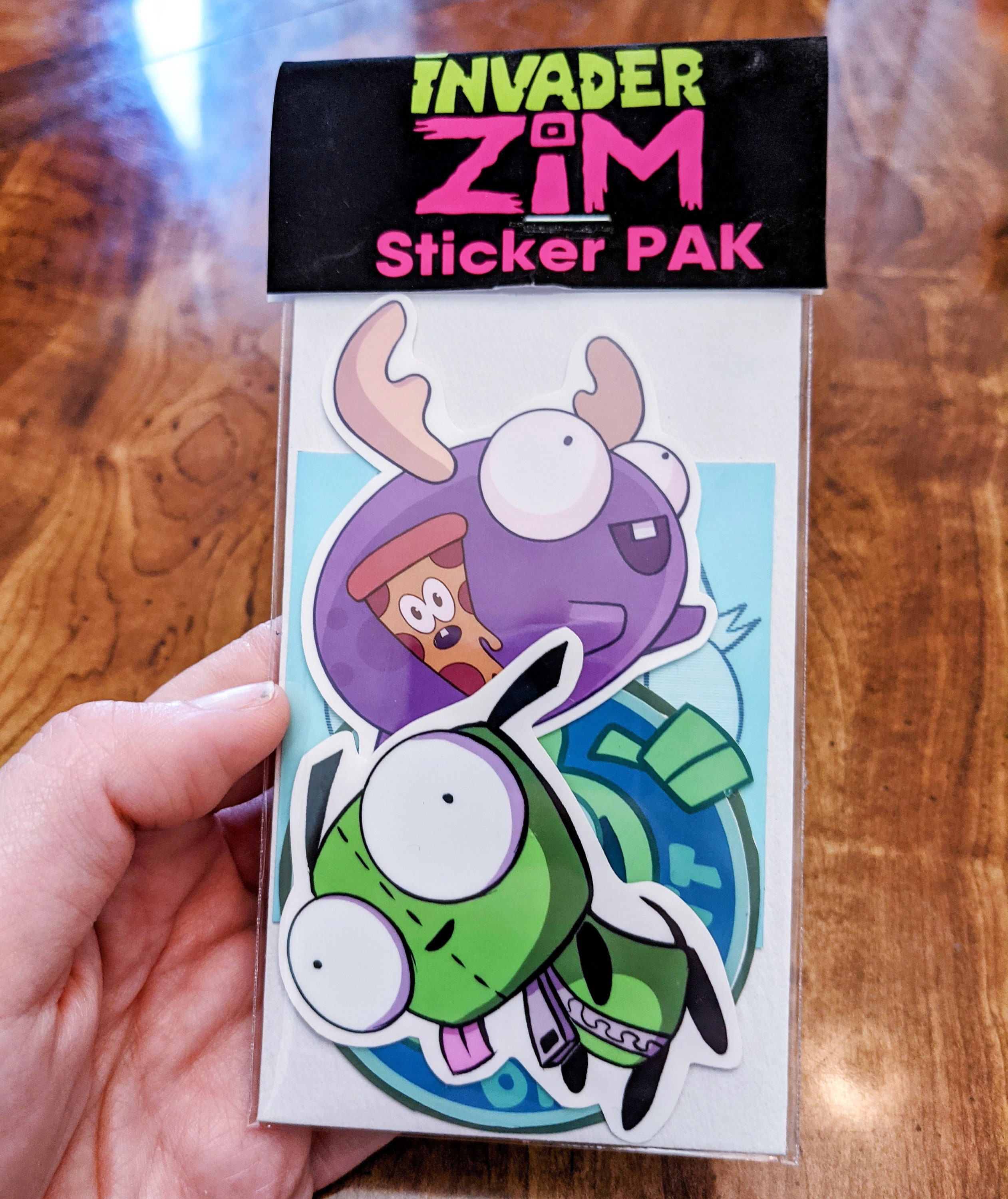 Invader Zim Vinyl Sticker PAK - Etsy
