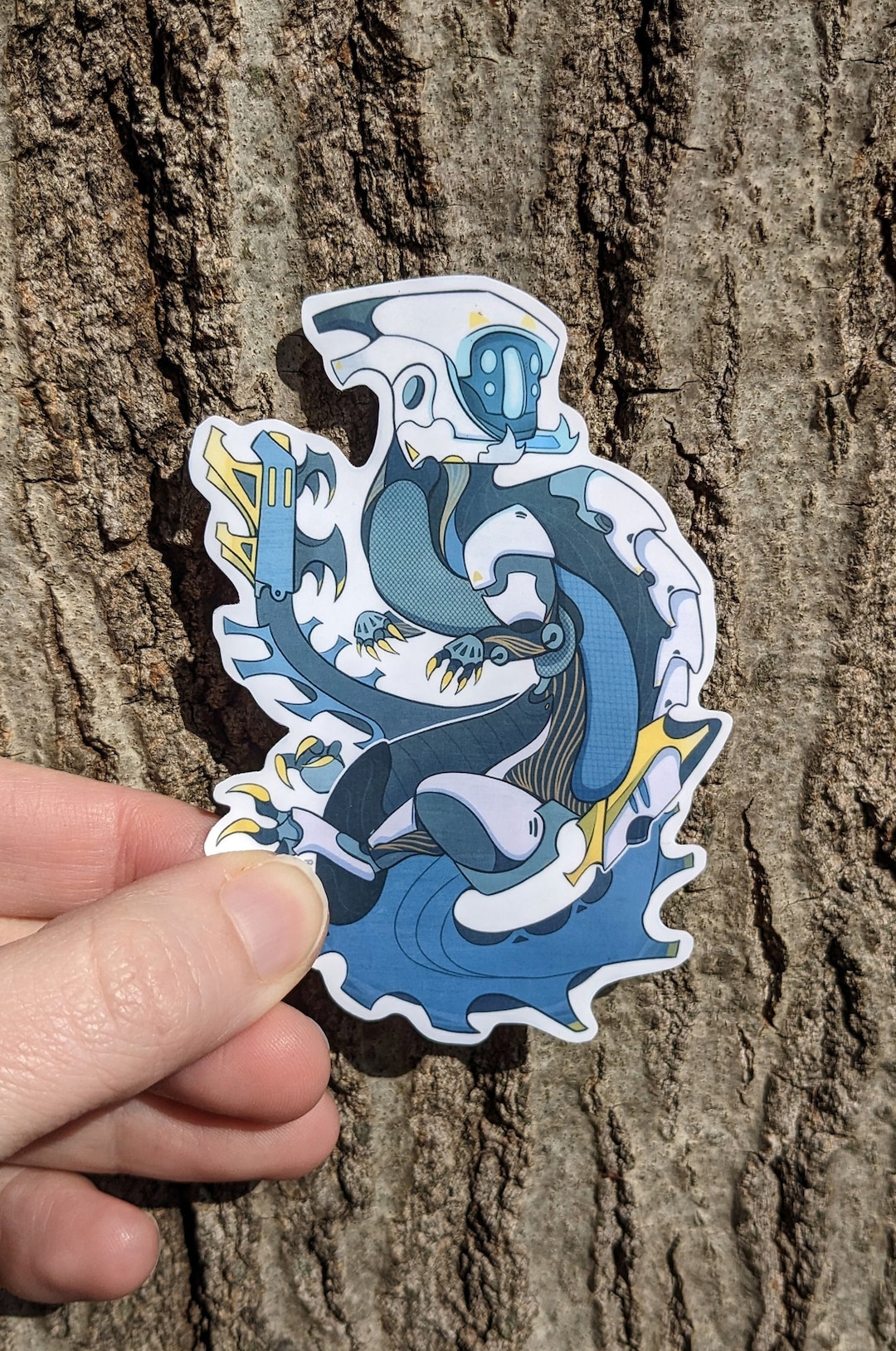Burrower Vinyl Sticker - Etsy