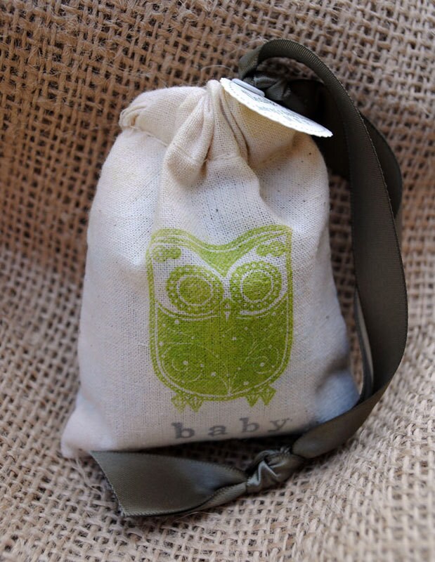 WISE OWL Sachet Bags / Baby Shower Favors - Etsy
