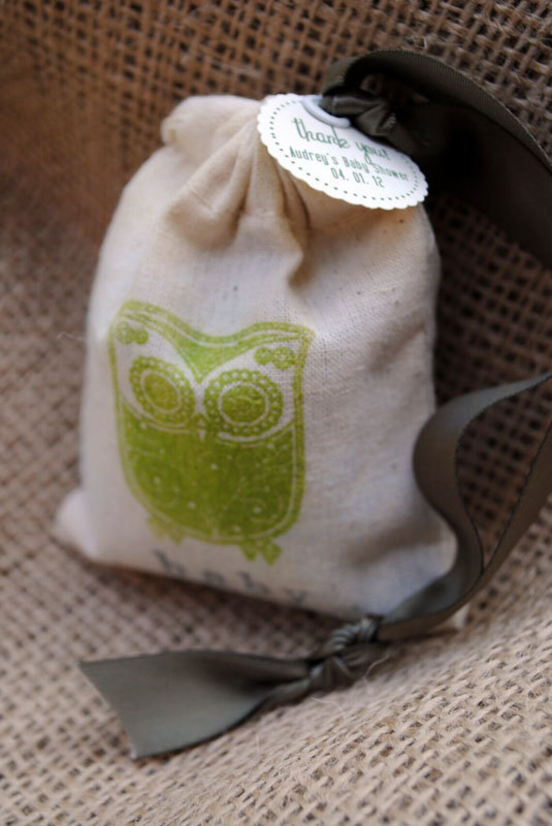 WISE OWL Sachet Bags / Baby Shower Favors - Etsy