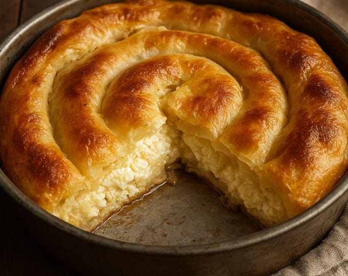 Banitsa Recipe: Traditional Bulgarian Cheese Pastry (digital Download ...