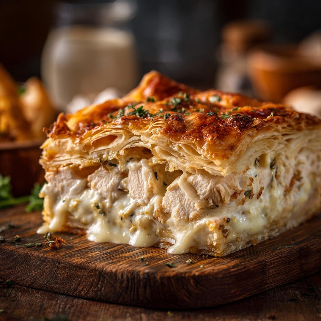 Chicken Caesar Crescent Roll Bake Recipe: Creamy Cheesy Chicken ...