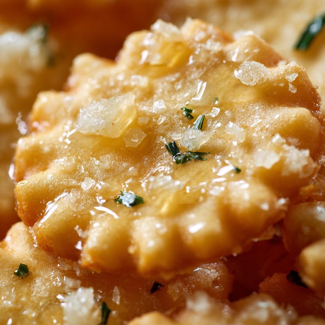 Garlic Ritz Cracker Snack Recipe: Cheesy Appetizer (digital Download ...