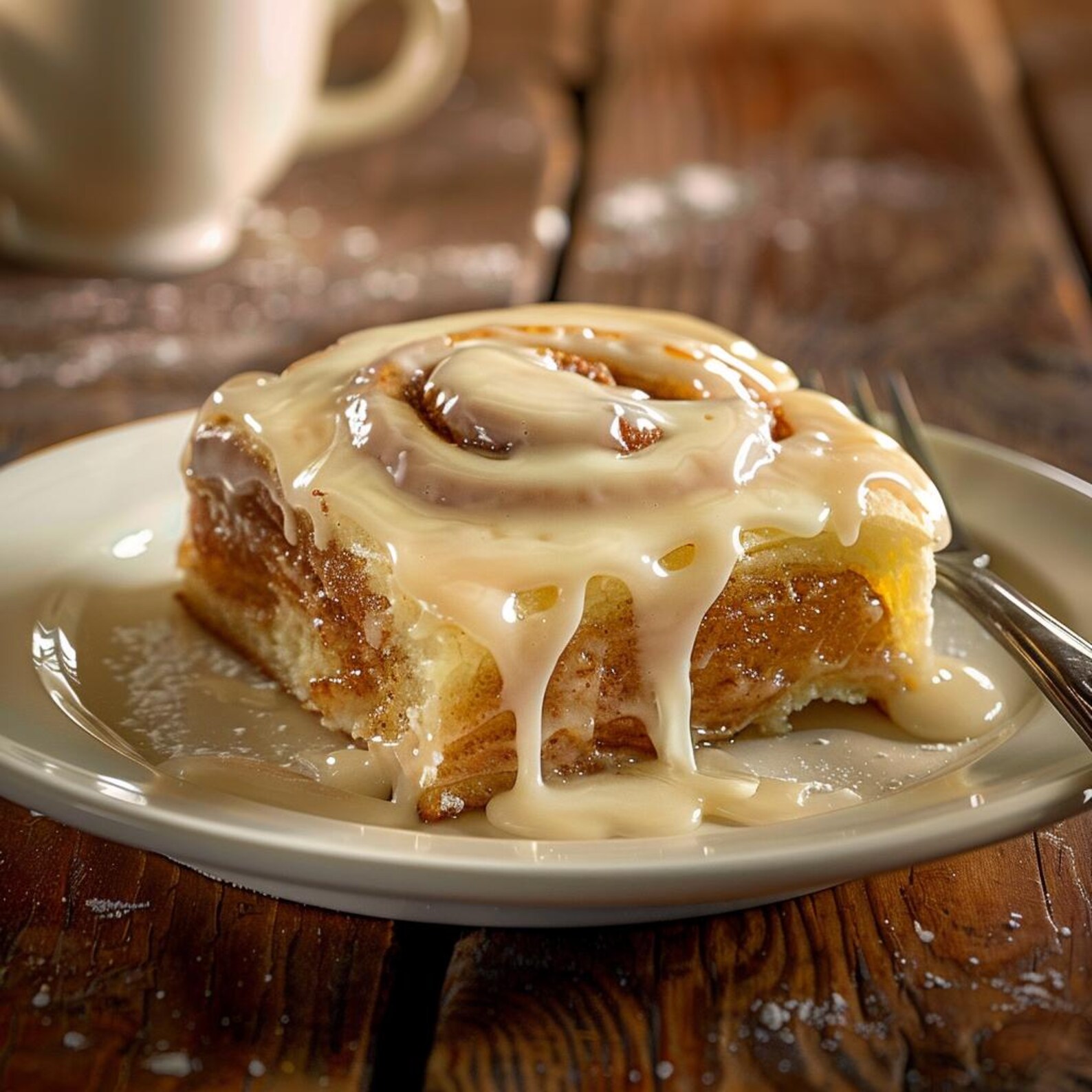 Cinnamon Rolls Recipe: Gooey Cream Cheese Glaze (PDF Download Baking ...