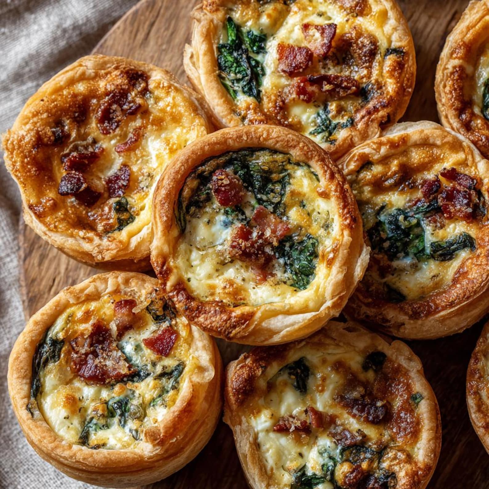 Mini Quiches Recipe: Printable Breakfast & Brunch Idea (digital ...