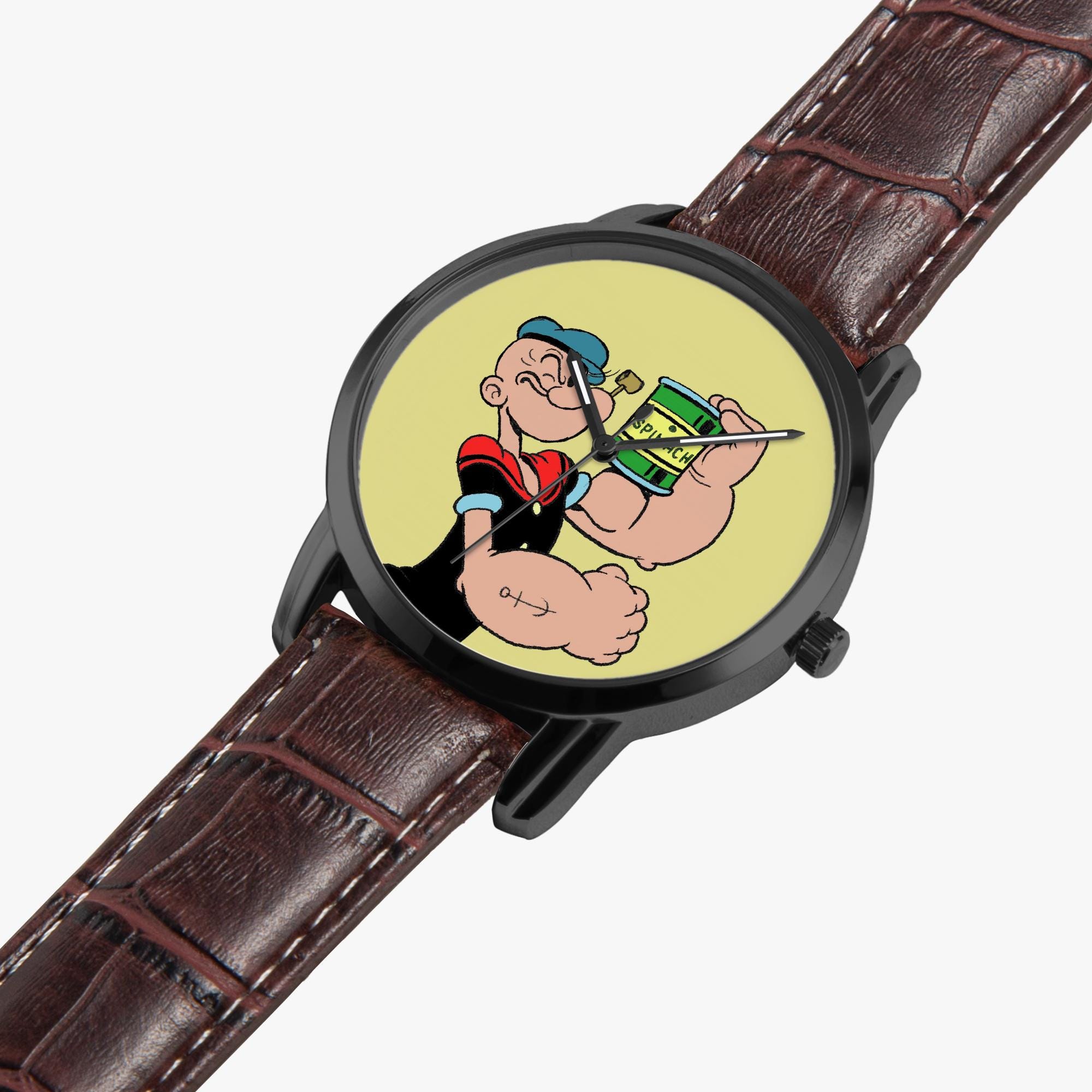 Popeye the Sailor Man Wide Type Quartz Watch, Art Watch, Couple Watch ...