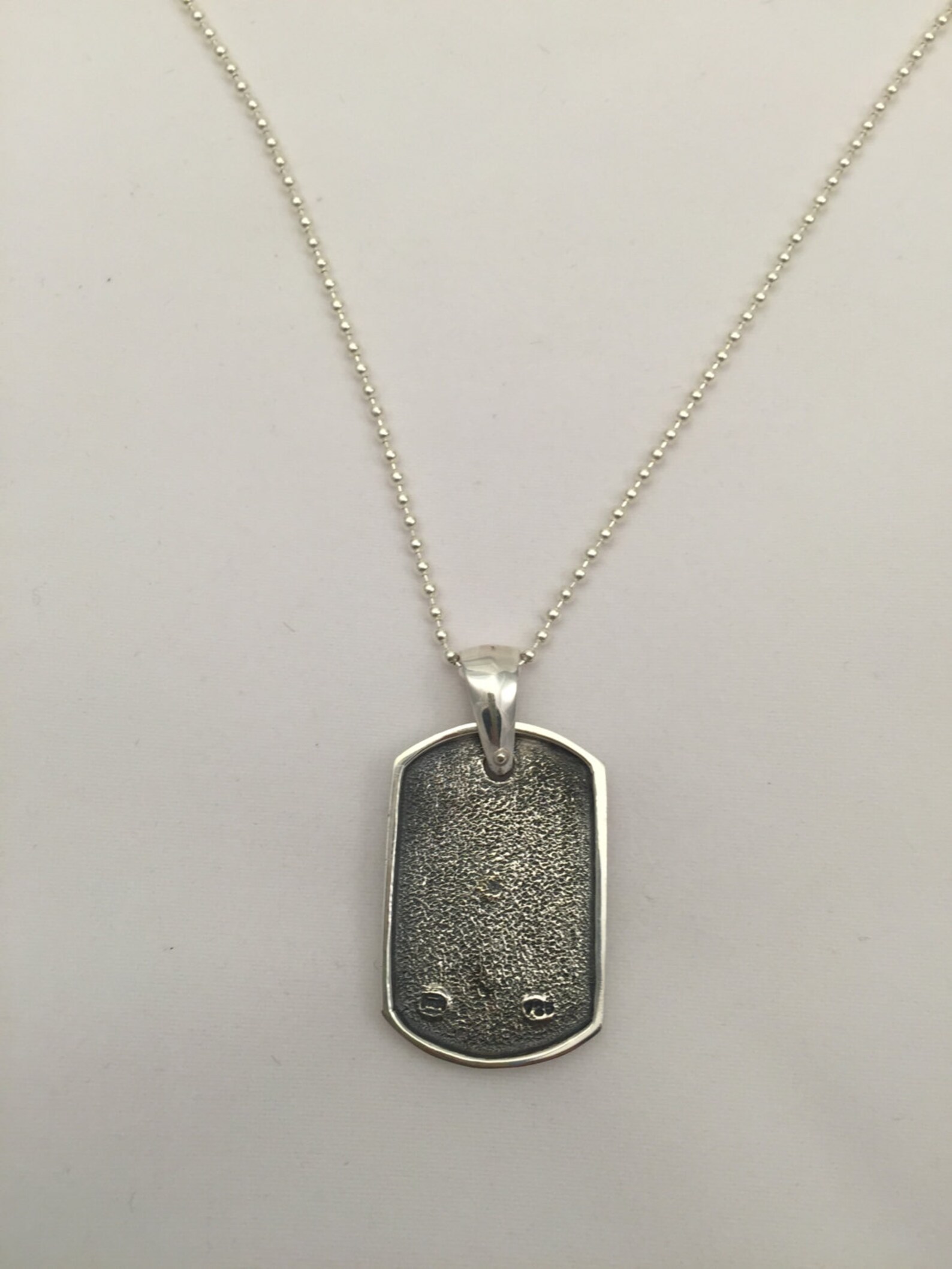 Father's Day - Dog Tag With Cancer Zodiac Sign - Solid 925 Sterling ...