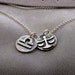 Sterling Silver Libra Zodiac Sign Necklace - Etsy