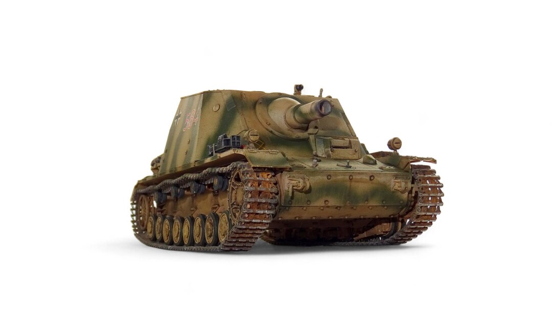 1-35_sd.kfz. 166 Sturm Pz. IV Brummbar - Early_dragon - Etsy