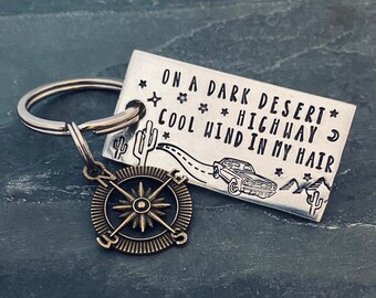 Desert Keychain - Etsy
