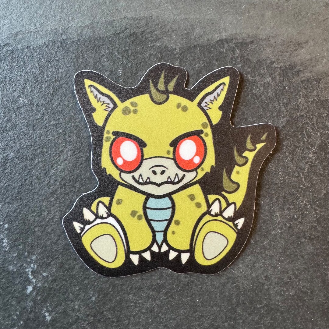 Chupacabra Cutie Sticker - Etsy