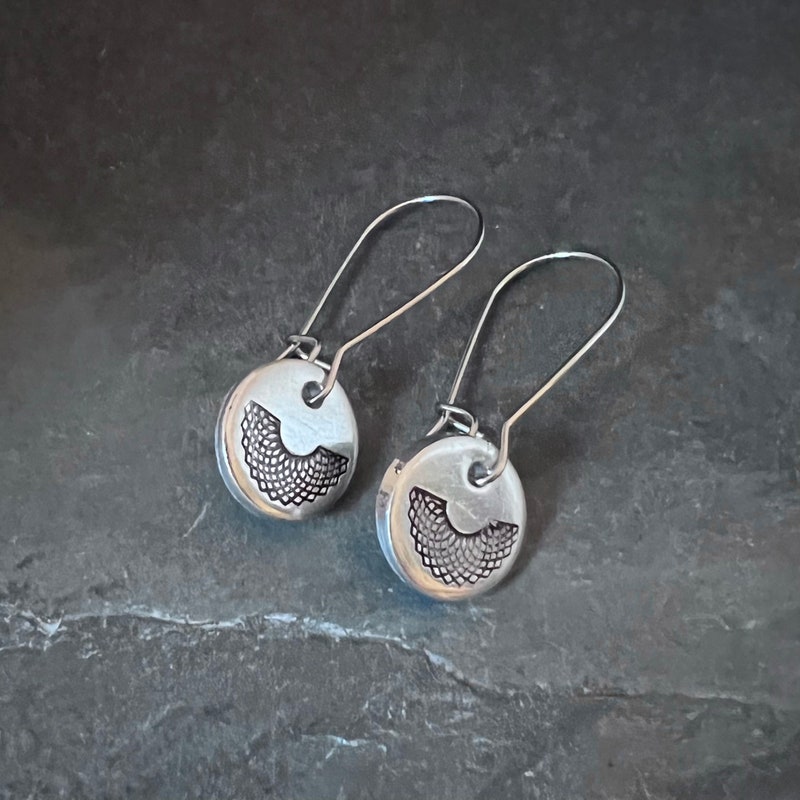 Stamped Earrings - Etsy