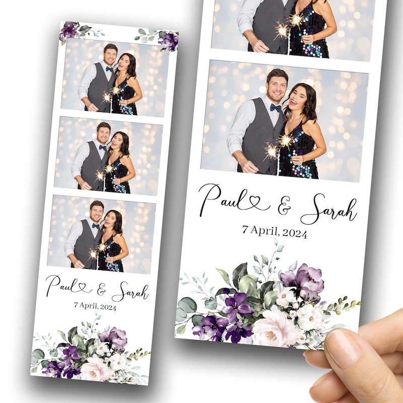 Wedding Stationery Purple - Etsy