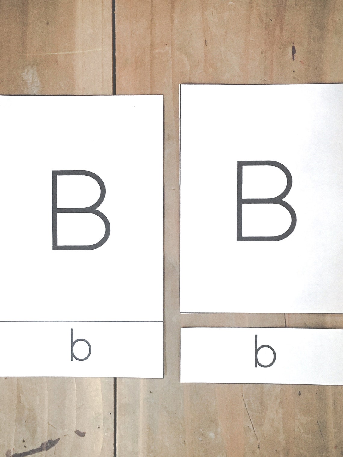 A to Z. Alphabet 3 Part Card for Montessori Education. - Etsy