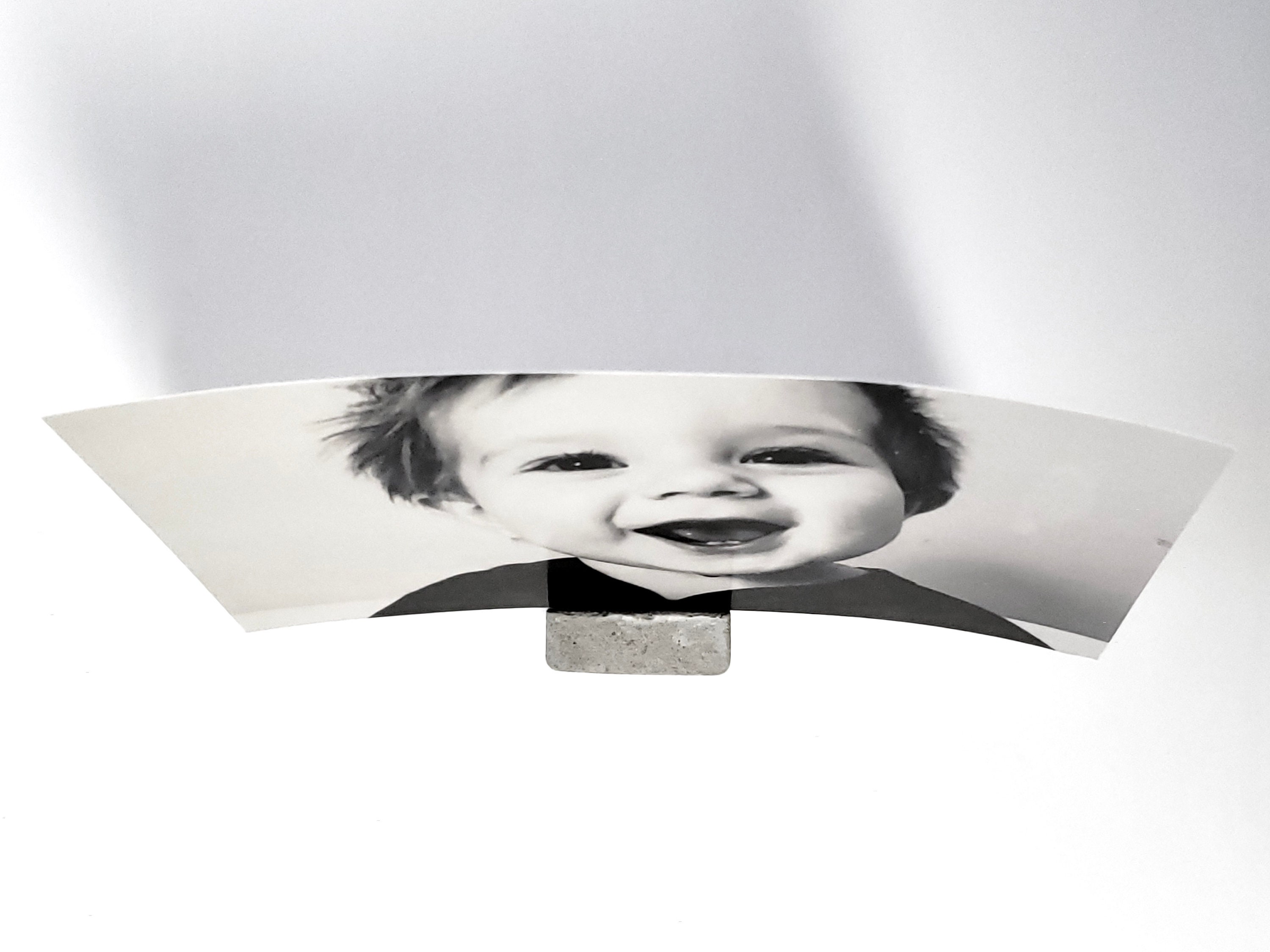 Photo Stand. Slim and Small Concrete Block for Pictures. One | Etsy