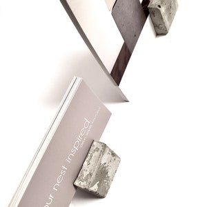 Concrete Block. the Original Business Card Stand. One Picture Display ...