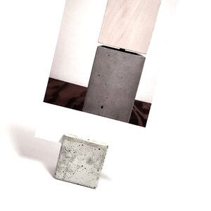 Concrete Block. the Original Business Card Stand. One Picture Display ...