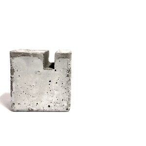 Concrete Block. the Original Business Card Stand. One Picture Display ...