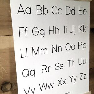 A to Z. Alphabet 3 Part Card for Montessori Education. - Etsy