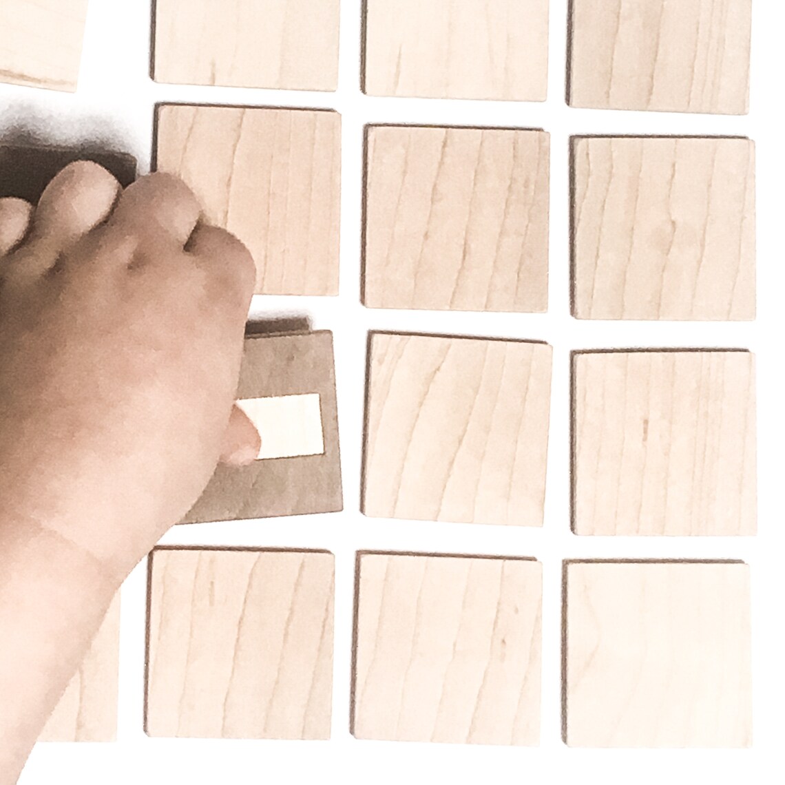 Memory Game. Matching Wooden Shapes. Walnut and Maple Wood. | Etsy