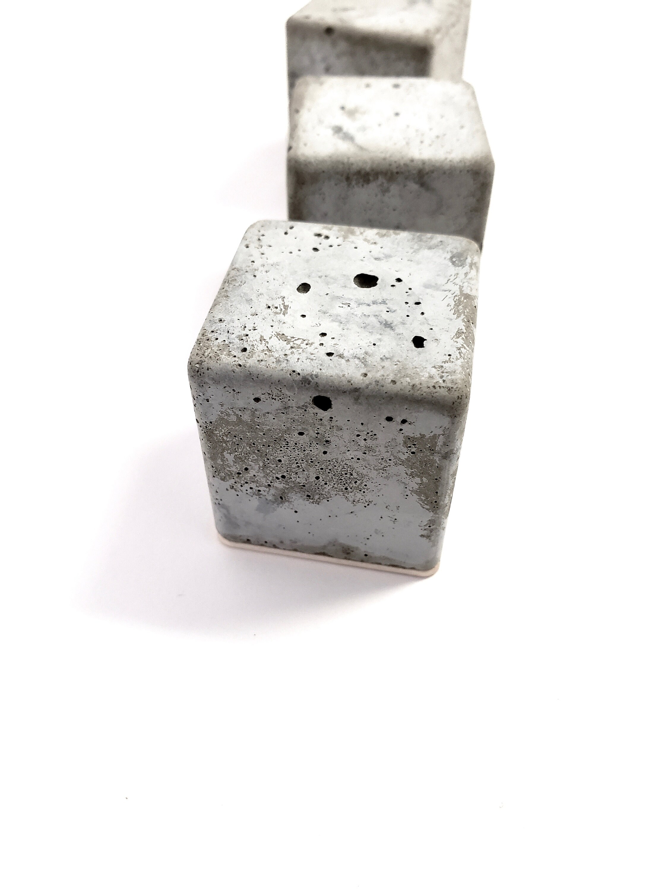 The Short Weight. Concrete Paperweight With Maple Wood. - Etsy