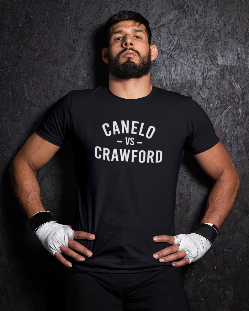 Canelo Vs Crawford Shirt – Boxing MMA UFC BJJ Shirt for Combat Sports ...