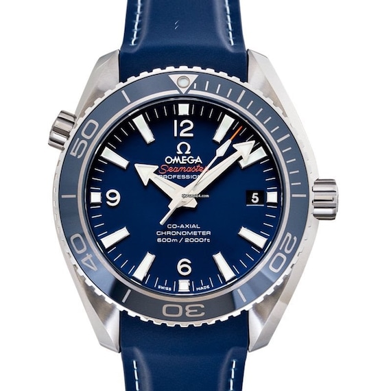 Omega Seamaster Planet Ocean Come With Box - Tag - Pa… - Gem