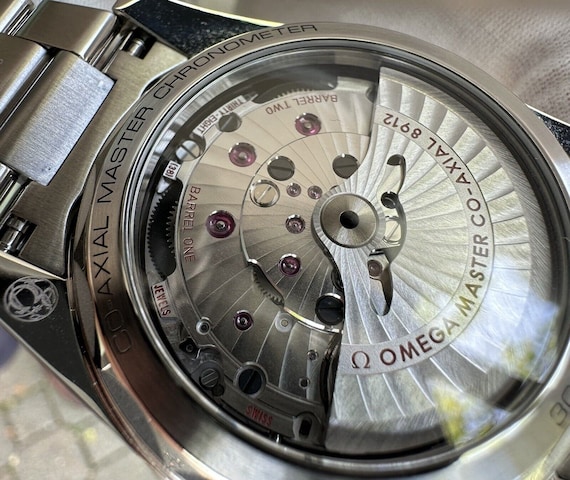 Omega Seamaster Automatic Chronometer Blue Dial Watch… - Gem