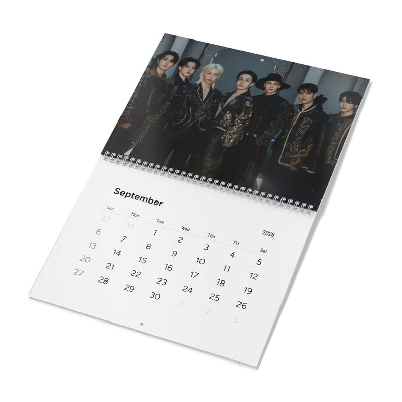 Stray Kids 2026 Wall Calendar | Kpop SKZ 12-month Calendar - Etsy