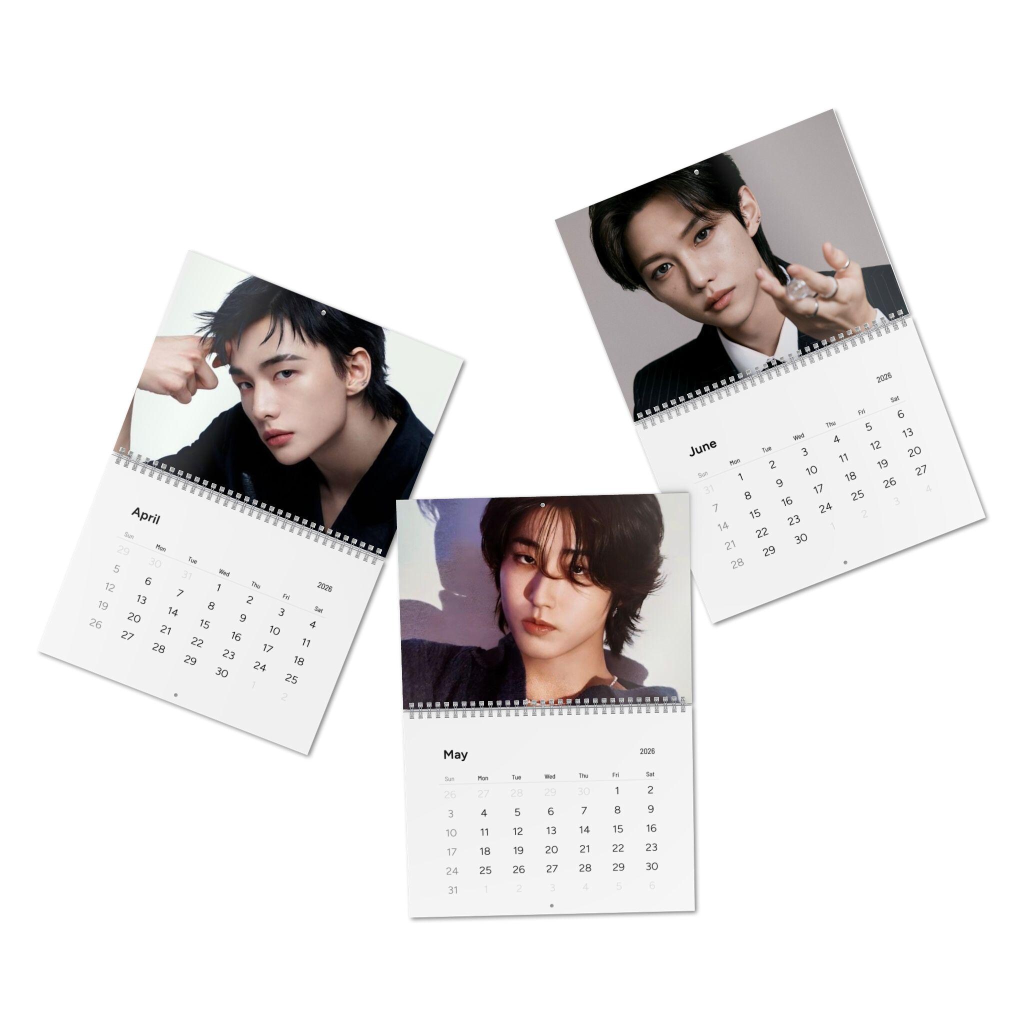 Stray Kids 2026 Wall Calendar | Kpop SKZ 12-month Calendar - Etsy