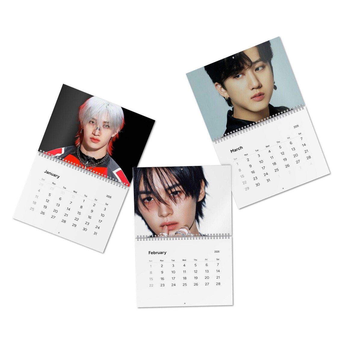 Stray Kids 2026 Wall Calendar | Kpop SKZ 12-month Calendar - Etsy