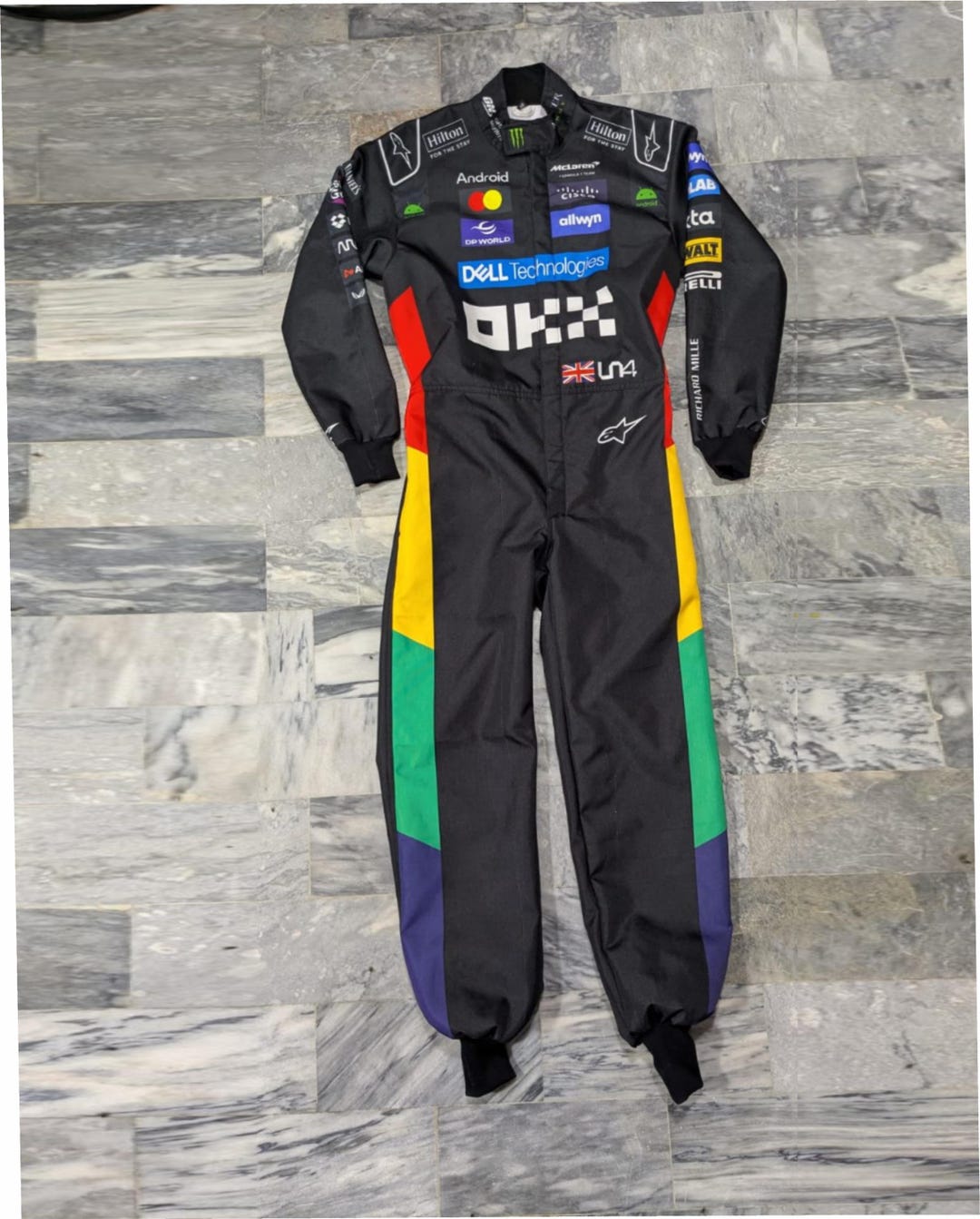 Oscar Piastri Mclaren Racing Suit Custom Go Kart Race Suit - Etsy