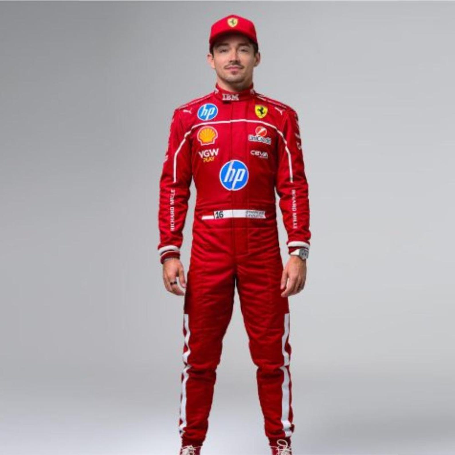 2025 Charles Leclerc F1 Race Suit - Etsy