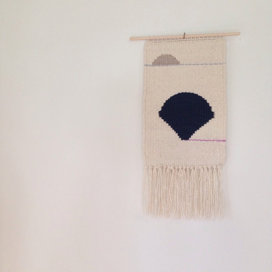 Handmade Woven Wall Hanging | Weaving | Fan - Etsy