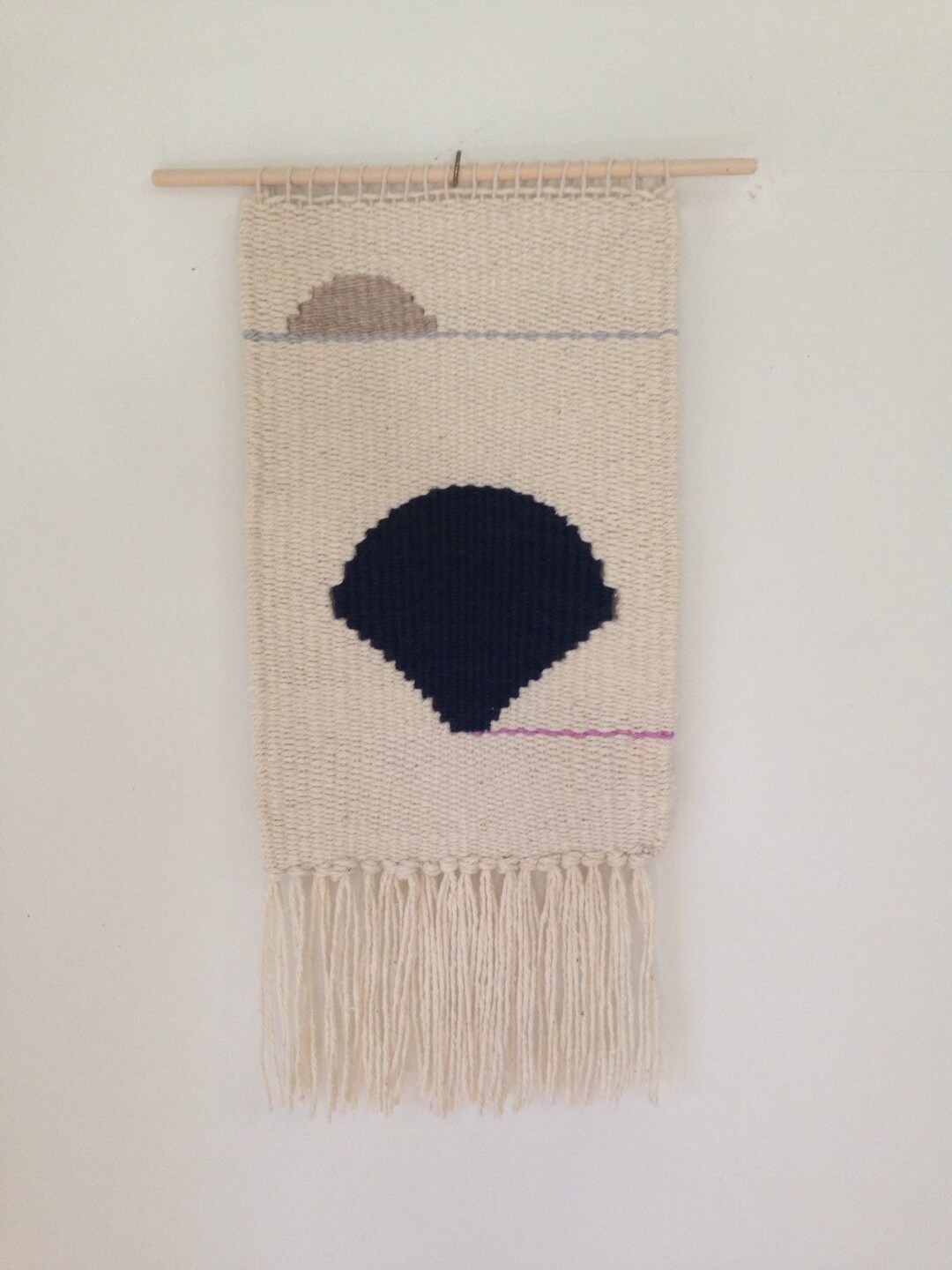 Handmade Woven Wall Hanging | Weaving | Fan - Etsy