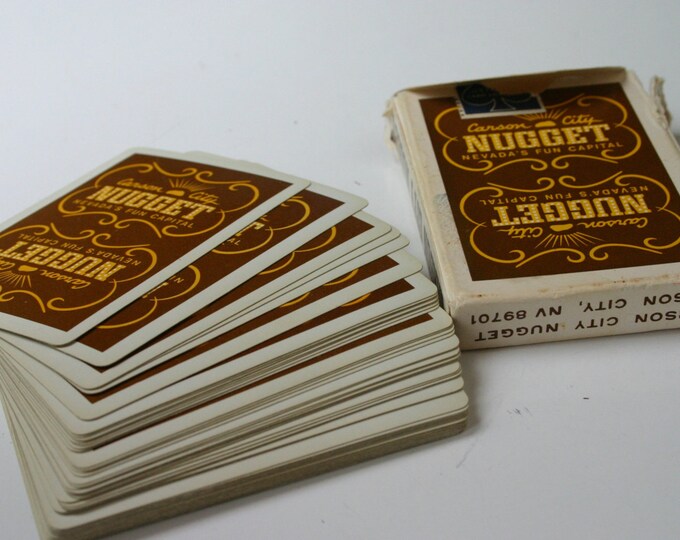 Carson City Nugget Playing Cards Deck - Etsy